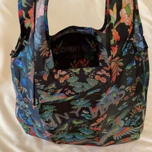 Johnny Was | Bags | Johnny Was Dreamer Fold Up Nylon Tote Bag | Poshmark